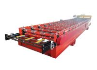 China Customized PPGI Roof Making Machine For High Corrugated Rib Roof Sheet for sale