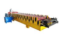 China Roofing And Wall Sheet Double Layer Roll Forming Machine With Digital Control for sale