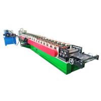 China Seamless Half Round Aluminium Gutter Machine For Run Copper Rain Pipe Spout for sale
