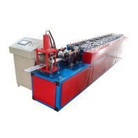 China Plc Control Roller Shutter Door Roll Forming Machine For Purlin Production for sale