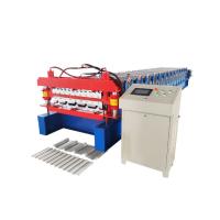 China Roofing Sheet Wall Panel Double Layer Roll Forming Machine Ibr And Corrugated Panel for sale