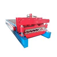 China Color Steel Plate GL 5.5kw Metal Roof Roll Forming Machine for sale