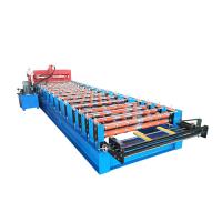 China 4kw 3m/Min Panasonic Glazed Tile Roll Forming Machine for sale