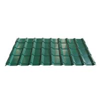 China Advanced PLC / Hydraulic Cutting Glazed Tile Roll Forming Machine SHITONG-840 for sale