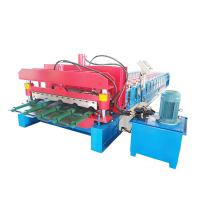 China Steel Plate PPGI 4m/Min Glazed Tile Roll Forming Machine for sale