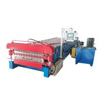 China Roof Tile Roll Making 4m/Min Double Layer Forming Machine for sale