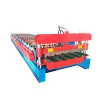 China Double Layer Corrugated 5.5kw Roofing Sheet Roll Forming Machine for sale