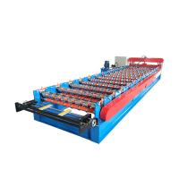 China Blue Steel Tile CE 12m/Min Sheet Metal Forming Machine for sale