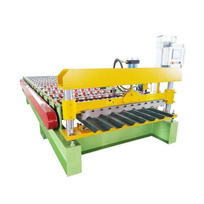 China 4Kw PLC 20m/Min Metal Roof Forming Machine for sale