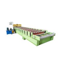 China 4Kw PLC 20m/Min Metal Roof Forming Machine for sale