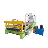 China PLC 1250mm 0.3mm Sheet Metal Roll Forming Machines for sale