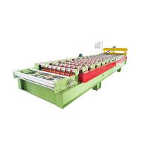 China PLC 1250mm 0.3mm Sheet Metal Roll Forming Machines for sale