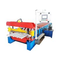 China Steel 10m/Min 4Kw Roofing Roll Forming Machine for sale