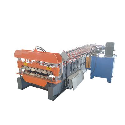 China 4kw 25m/Min CE Roofing Sheet Roll Forming Machine for sale