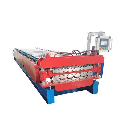 China Fully Automatic 15m/Min PPGI Double Layer Roll Forming Machine for sale
