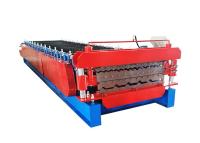 China CE Glazed Tile Ibr Roof Sheet Metal Roll Forming Machine for sale