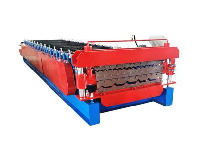 China CE Glazed Tile Ibr Roof Sheet Metal Roll Forming Machine for sale