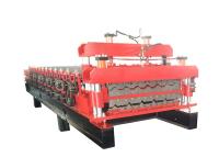 China 0.8mm Ppgi Roof Panel Roll Forming Machine 15m/Min for sale