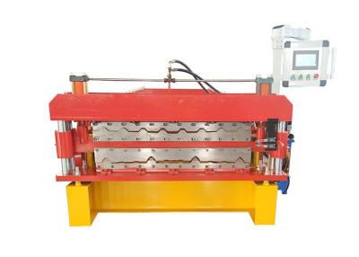 China Plc 220v Double Layer Roll Forming Machine For Roofing Sheet for sale