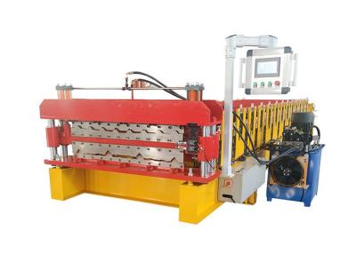 China Metal Aluminum Trapezoidal Sheet Double Layer Forming Machine 5.5kw for sale
