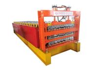 China Roof Tile 1200mm 70mm Shaft Aluminium Roll Forming Machine for sale