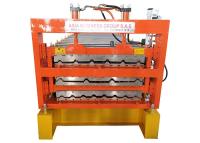 China Three Layer Roof And Wall Panel 0.3mm Cold Roll Forming Machine for sale