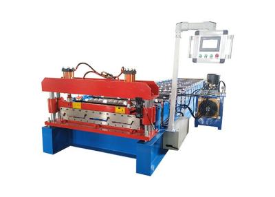 China 20m/Min Metal Material 0.8mm Roof Panel Roll Forming Machine for sale