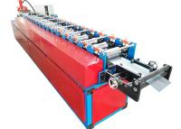 China Hydraulic Cutting Ppgi Shutter Door Roll Forming Machine With Punching for sale