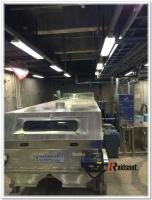 China High Performance Paraffin Wax Pelletizer Rotating Stainless Steel Belt Cooling for sale