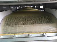 China Granule former steel belt cooling and granulating machine for sale