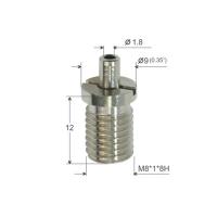 China Brass Material Aircraft Cable Grippers With Side Exit And Nickel Plated Finish for sale