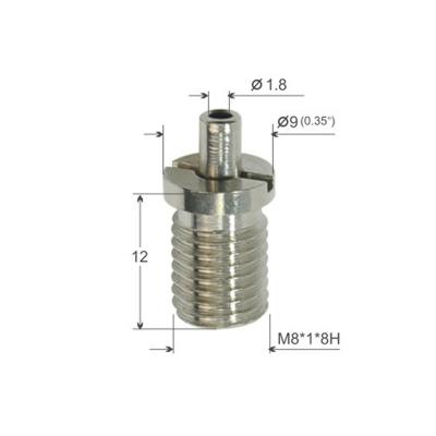 China Brass Material Aircraft Cable Grippers With Side Exit And Nickel Plated Finish for sale