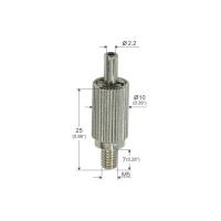 China Long Screw Aircraft Cable Grippers 1.5mm Diameter ODM M5 External Thread for sale