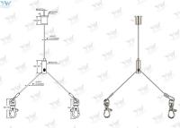 China Flexible Aircraft Cable Suspension Systems Y - Type Hanging Kit Easy Install for sale