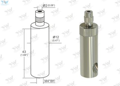 China M4 Thread Aircraft Cable Adjustable Fittings With Self Locking Safety Caps for sale