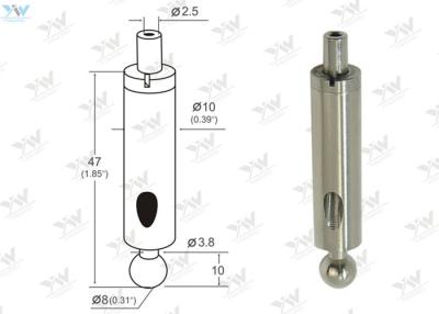 China Side Exit Aircraft Cable Grippers / Ceiling Cable Hanging System For Track Light for sale