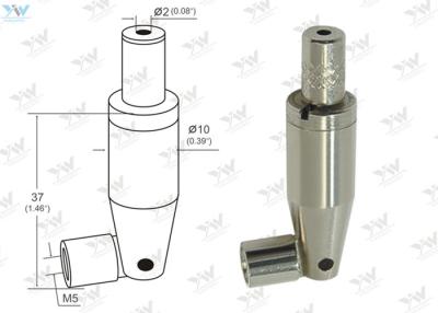 China Swivel Jointed Adjustable Cable Grippers Made With Brass Material Nickel​ Plating for sale