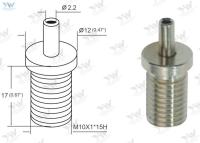 China Bottom Cable Exit Adjustable Wire Gripper Nickel Finishing With M 10 Male Thread for sale