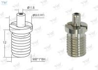 China Micro Lock Cable Grippers Brass Material with Nickel Plating for sale