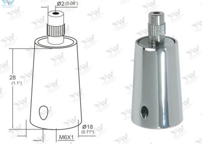 China Brass Material Lock Cable Grippers Adjustable With Security Head for sale