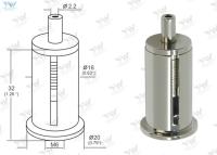 China Two - Parts Aircraft Cable Fixture Hangers Sophisticated Design For Suspension Systems for sale