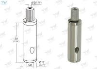 China Ncikel Plated Brass Material Lock Cable Grippers With Secusrity Cap for sale