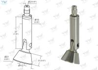 China Ceiling Cable Hanging System / Brass Cable Gripper With Swivel Jointed Foot for sale
