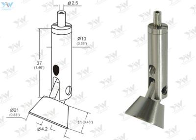 China Adjustable Brass Cable Gripper Nickel Plating And Moveable Jointed Foot for sale