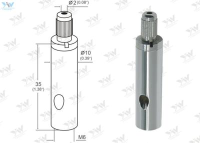 China Cable Side Exit Adjustable Cable Grippers Nickel Plated With Safety Lock for sale