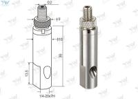 China Adjustable Lock Cable Grippers / Light Hanging System With Safety Lock for sale
