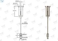 China Height Adjustable LED Panel Suspension Kit / Wire Hanging System For Shopfitters for sale