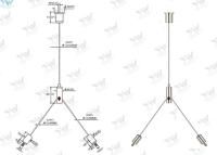 China Height Adjustable Wire Hanging Kit Setting And Adjustable Without Utilizing Tools for sale