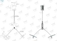 China Y - Shape Industrial Wire Suspension Kit 304 Stainless Wire With Toggles End for sale