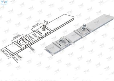 China Drop Ceiling Cable Hanging System Steel Material Track Lighting T - Bar Clip for sale